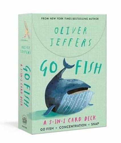 Go Fish Card Game | Oliver Jeffers Illustrated Deck for Kids
