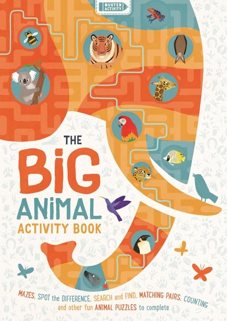The Big Animal Activity Book | Puzzles & Animal Facts