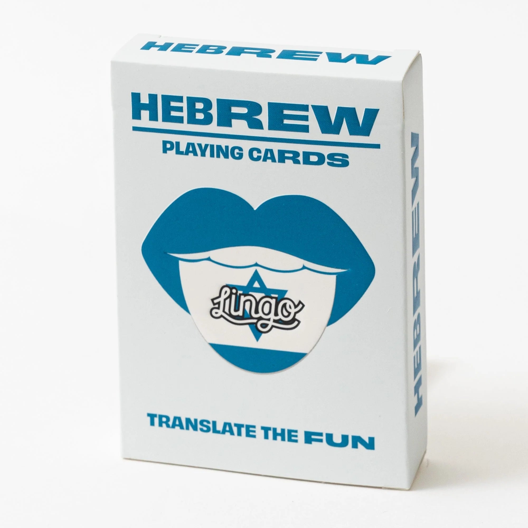 Hebrew Lingo Playing Cards | Learn Hebrew Phrases