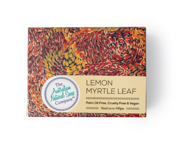 ANSC Lemon Myrtle Leaf Soap — Australian Made
