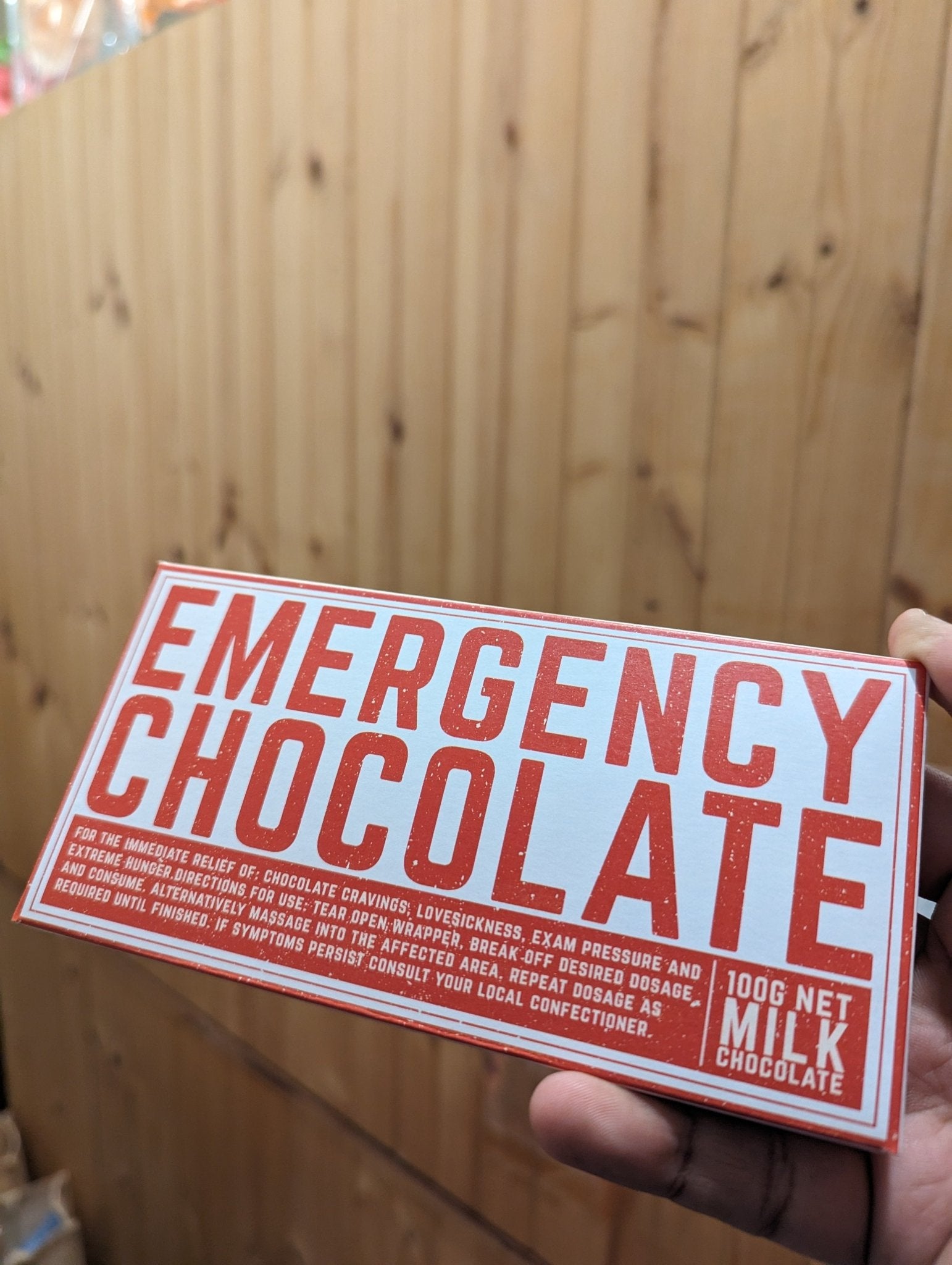 Bellaberry Emergency Chocolate Milk Chocolate