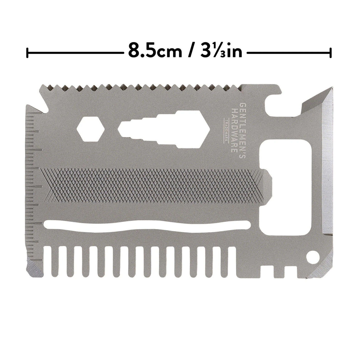Gentlemen's Hardware Credit Card Tool, Titanium